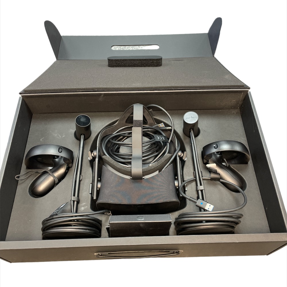 Oculus Boxed Oculas Rift - 2x Controller - 3x Sensor - Own4Less